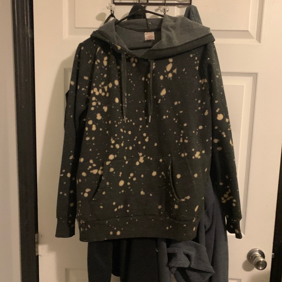 No Boundaries | Sweaters | Bleach Splash Hoodie | Poshmark